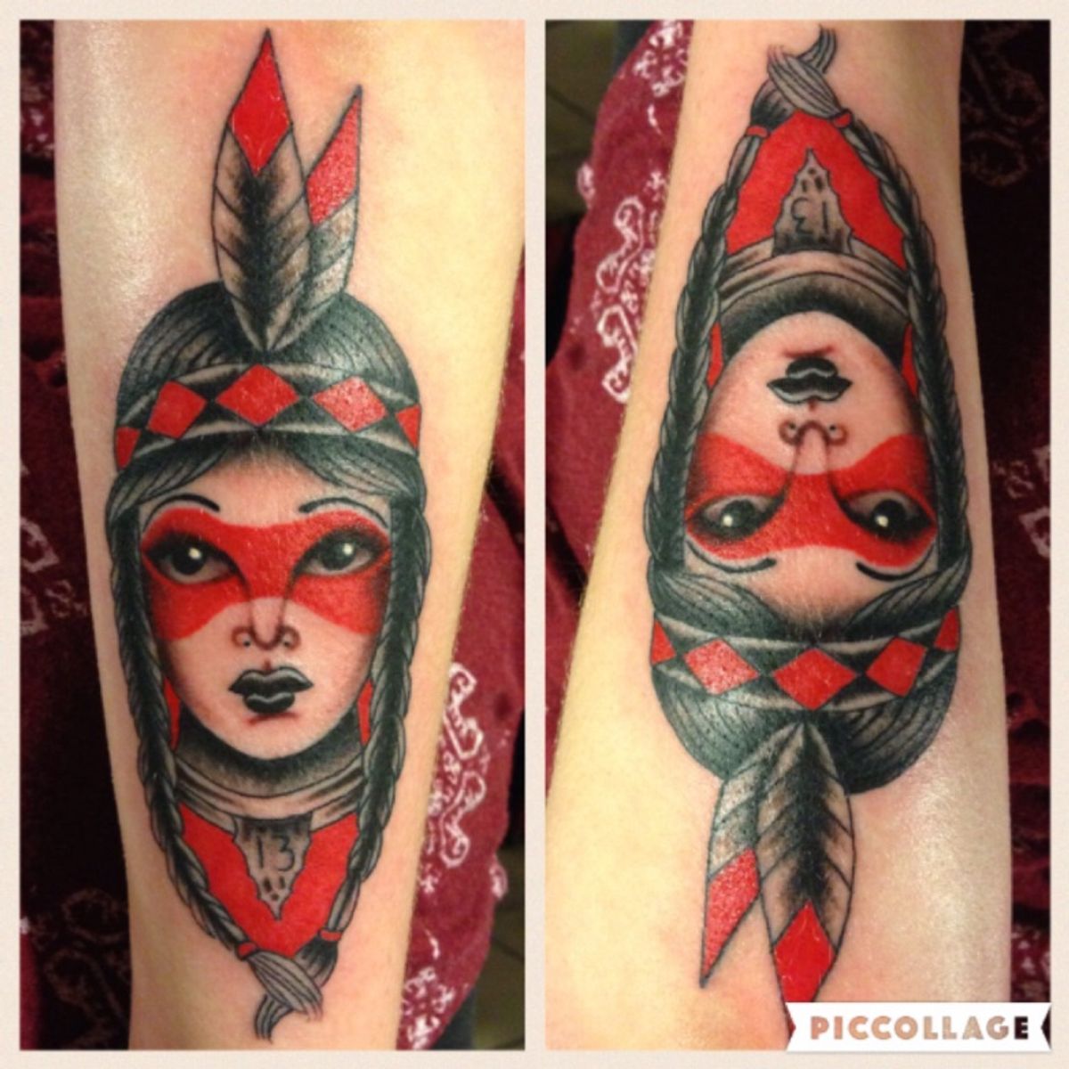 Tattoo uploaded by Joe Courvier • Apache girl • Tattoodo