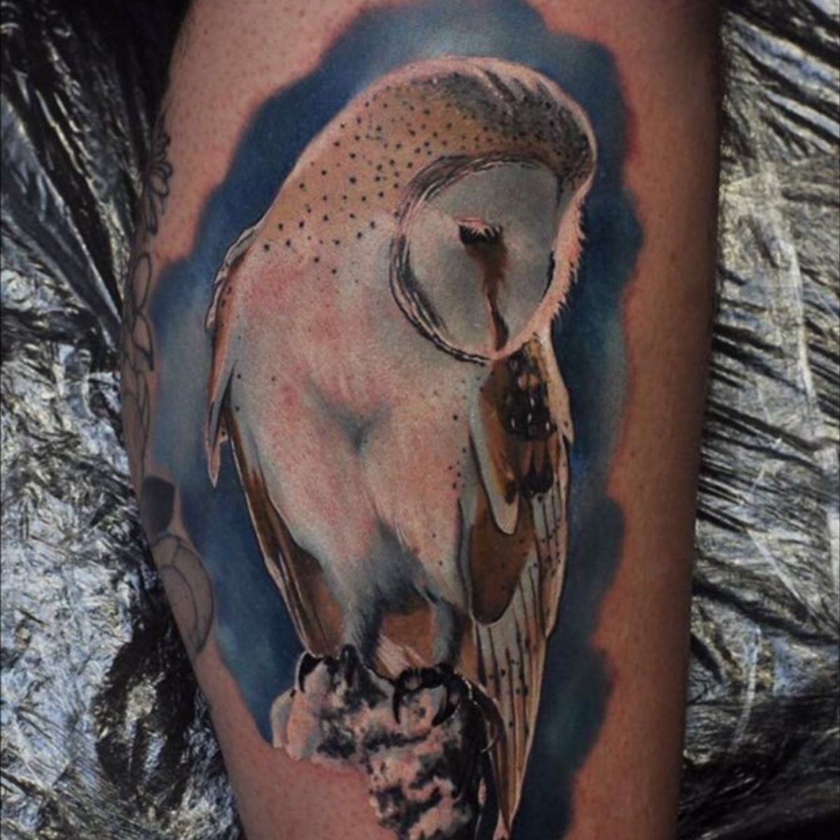 Tattoo uploaded by Radu Rusu • OWL #owl #owltattoo #colourtattoo #colourrealism #realism # ...