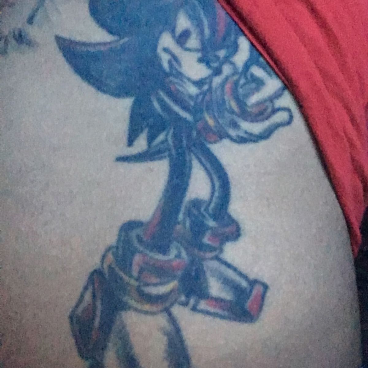 Tattoo uploaded by Chaz Rivera • Shadow The Hedgehog #sonic #shadow ...