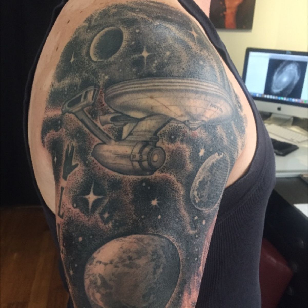 Tattoo uploaded by G.J. Minardi • 5th session. Filling in space and ...