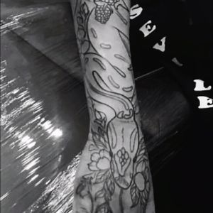 Tattoo uploaded by Tori • Ball python outline • Tattoodo