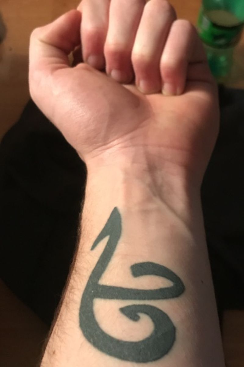 Tattoo uploaded by Tanner • Shadow Hunter Rune (Strength) • Tattoodo