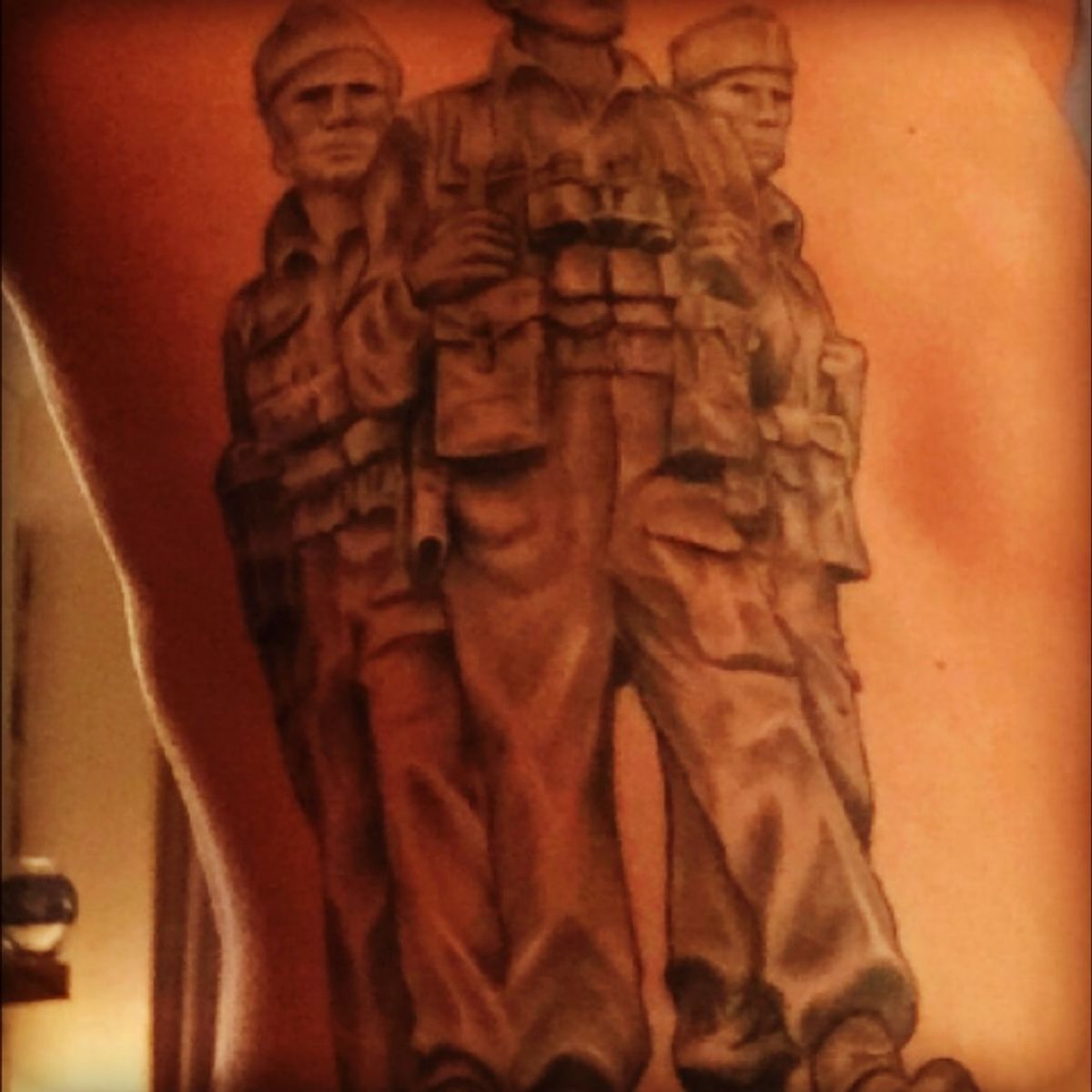 Tattoo uploaded by Chris • Commando statute commisioned by churchill to ...