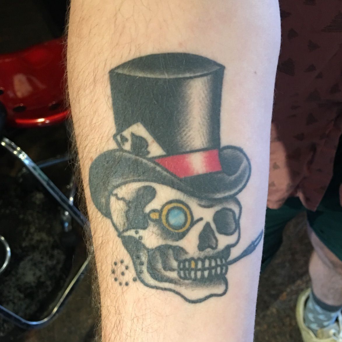 Karl Hedgepath Tattoos Sold At Auction: Jinx Proof Tattoos (Tony