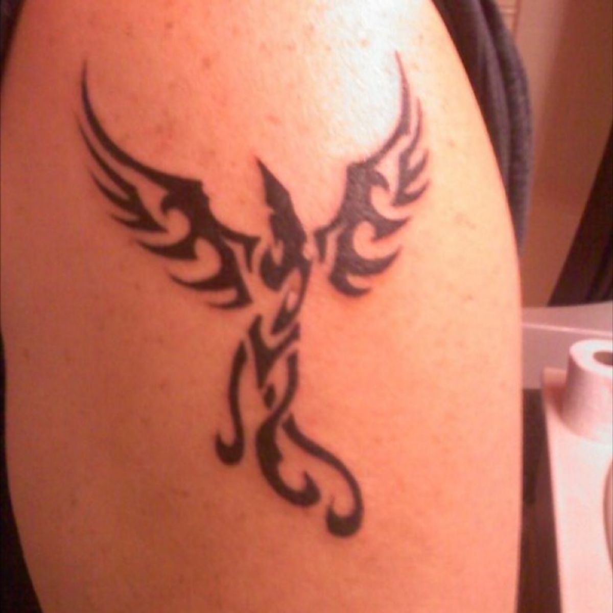 Tattoo uploaded by Rick Lefever • Second ink....the phoenix. Need to ...