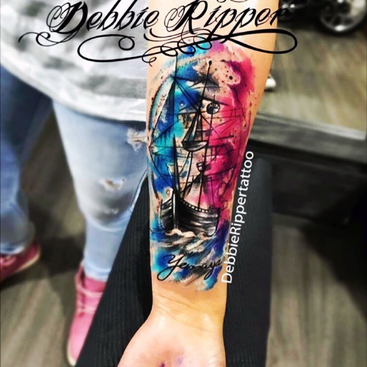 Tattoo uploaded by joshcforlife • By Debbie Ripper • Tattoodo