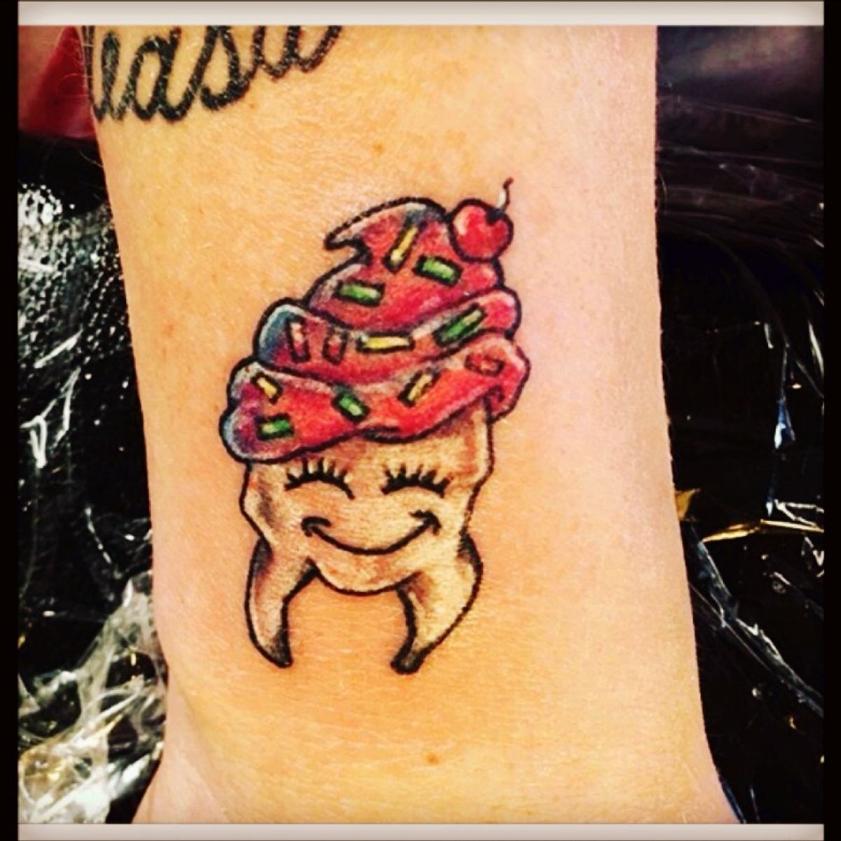 Tattoo uploaded by Tony Gallope • #sweettooth by tony #tooth #az # ...