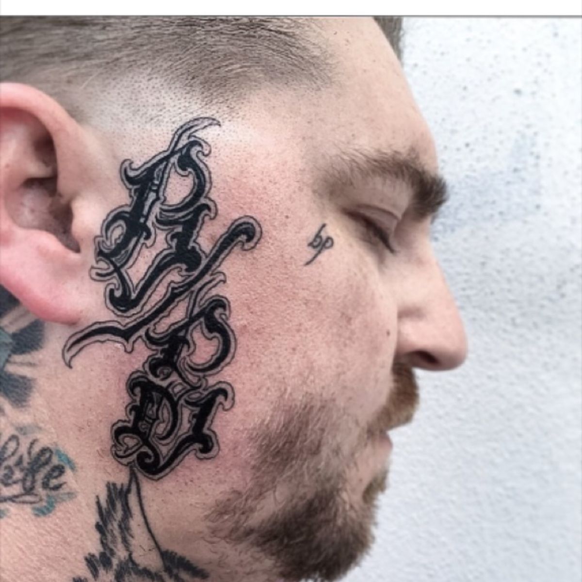 Tattoo uploaded by Troy Peterson • 'CS' facial script by jai newlands # ...