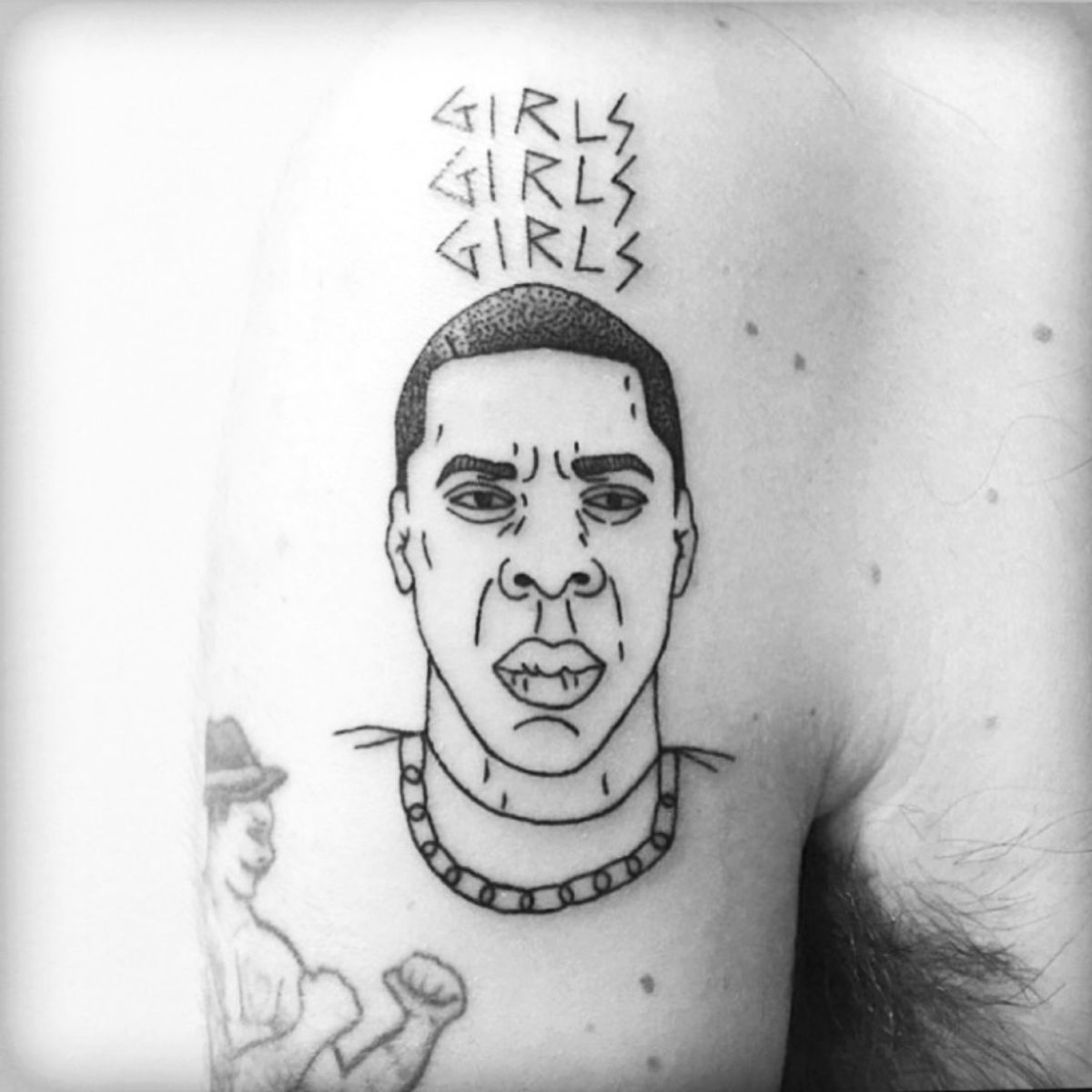 Tattoo uploaded by Cecilia Flagstad • Yo #jayz by #themagicrosa #hiphop ...