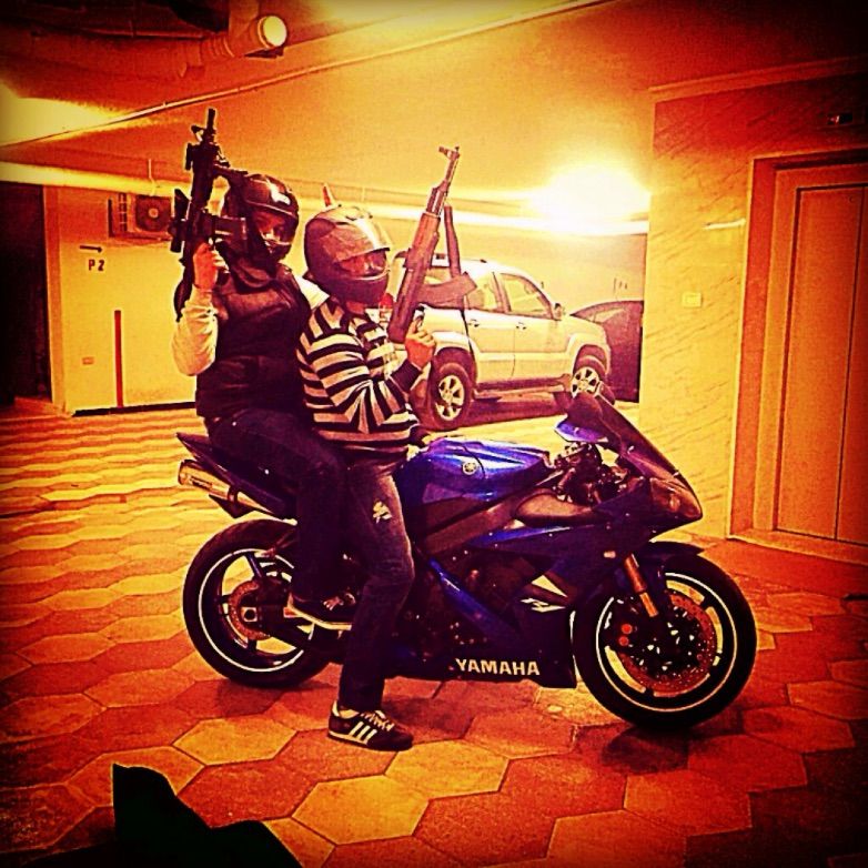 Motorbike Couple Tumblr