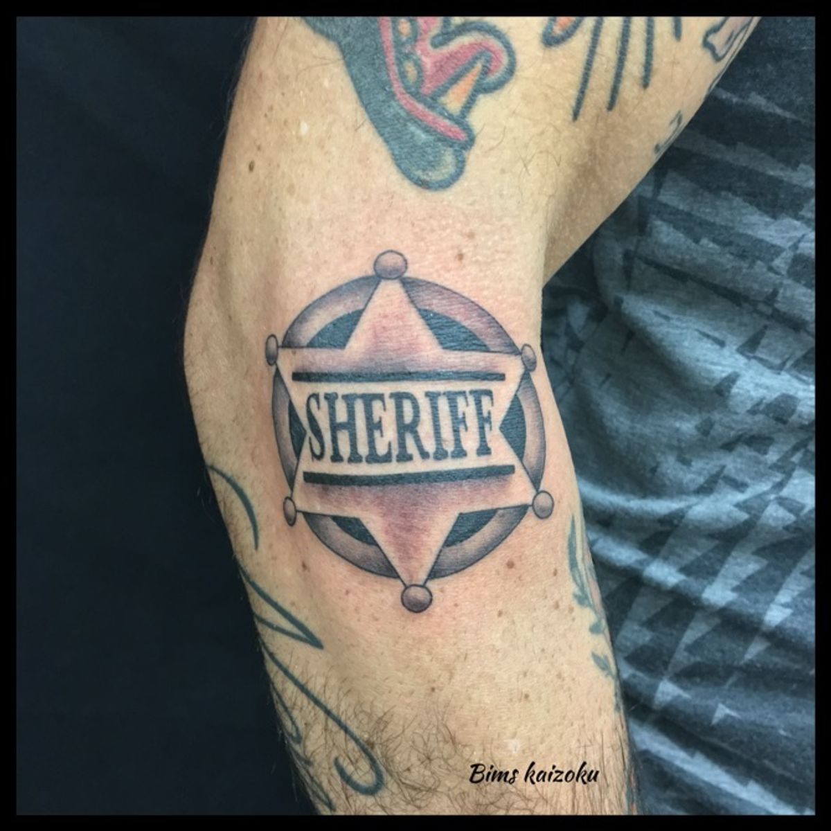 Tattoo uploaded by Bims Kaizoku • Le sheriff!!! Ho les main!peau de ...