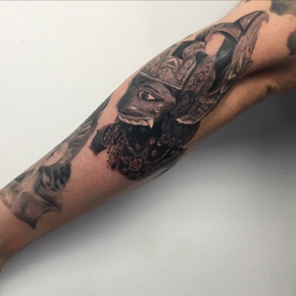 Tattoo uploaded by Yanoezs • Indonesian Wayang doll • Tattoodo