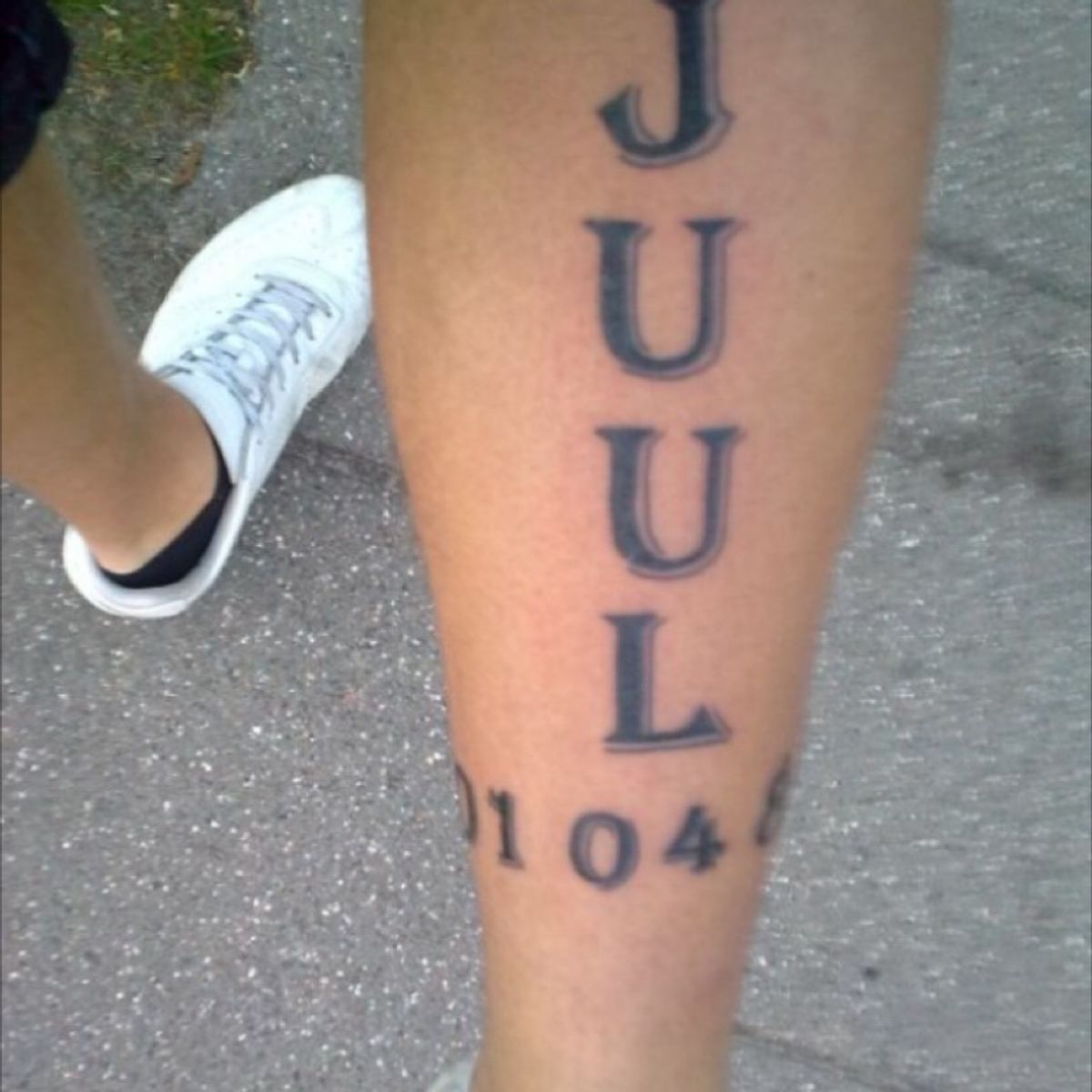 Tattoo uploaded by Kasper • My first tattoo ever. Last name and date of ...