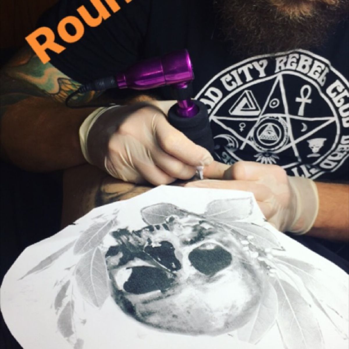 Tattoo uploaded by Oliver Marschner • Today we are in the 2nd session ...