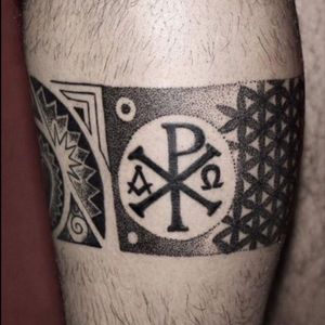 Tattoo uploaded by Paulo A. • Christogram • Tattoodo