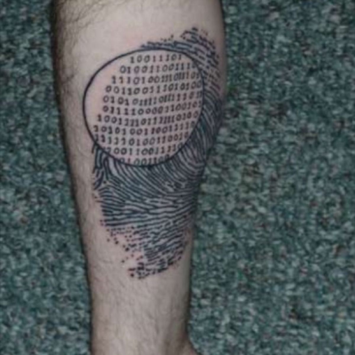 Tattoo uploaded by Michael Parker • #ChrisAllman #cryptography # ...