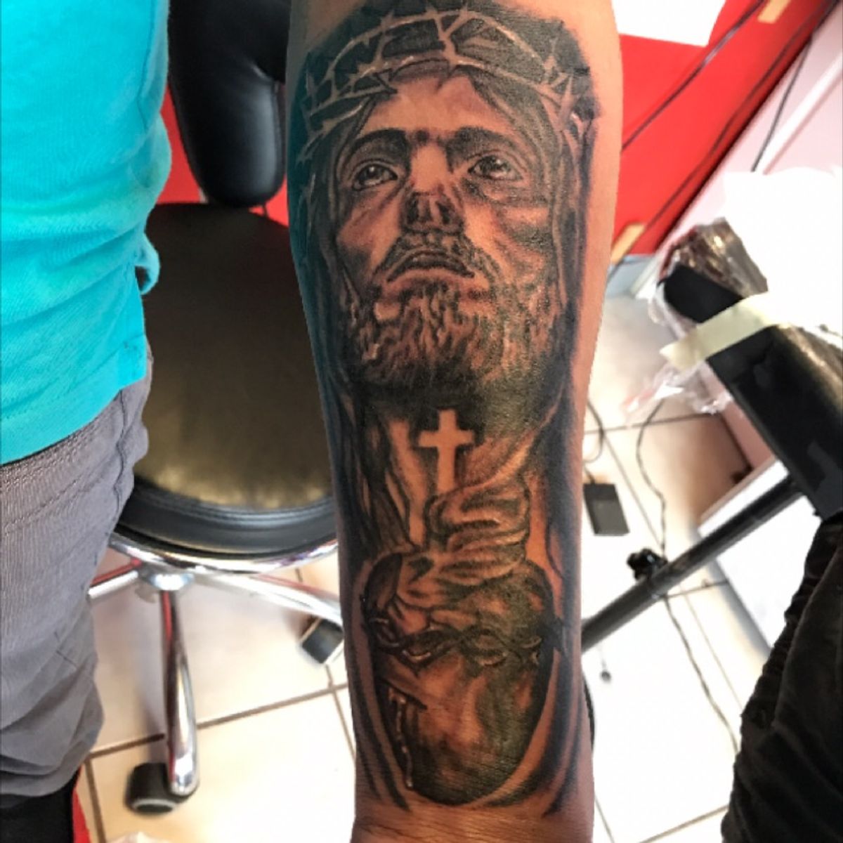 Tattoo uploaded by Zef Gjinaj • Jesuse • Tattoodo