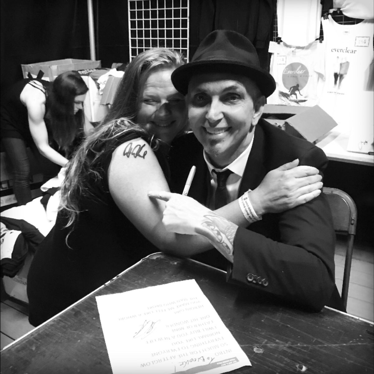 Tattoo uploaded by Brooke Bowman • Art alexakis from everclear signed ...