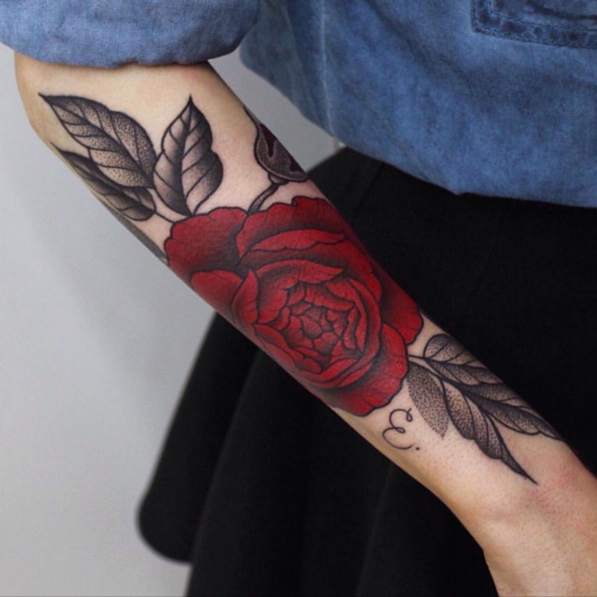 Tattoo uploaded by Tara • So beautiful #flower #red • Tattoodo