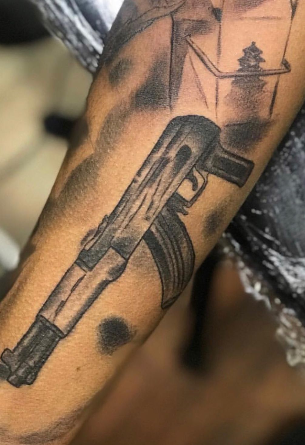 Chopper Gun Tattoos