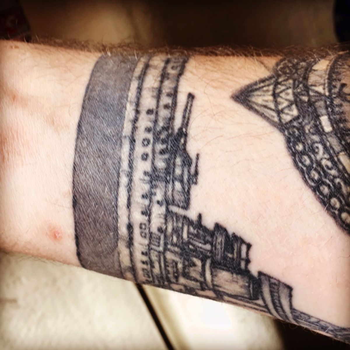 Tattoo uploaded by tristanwatson • Sleeve #lodestone #warship • Tattoodo