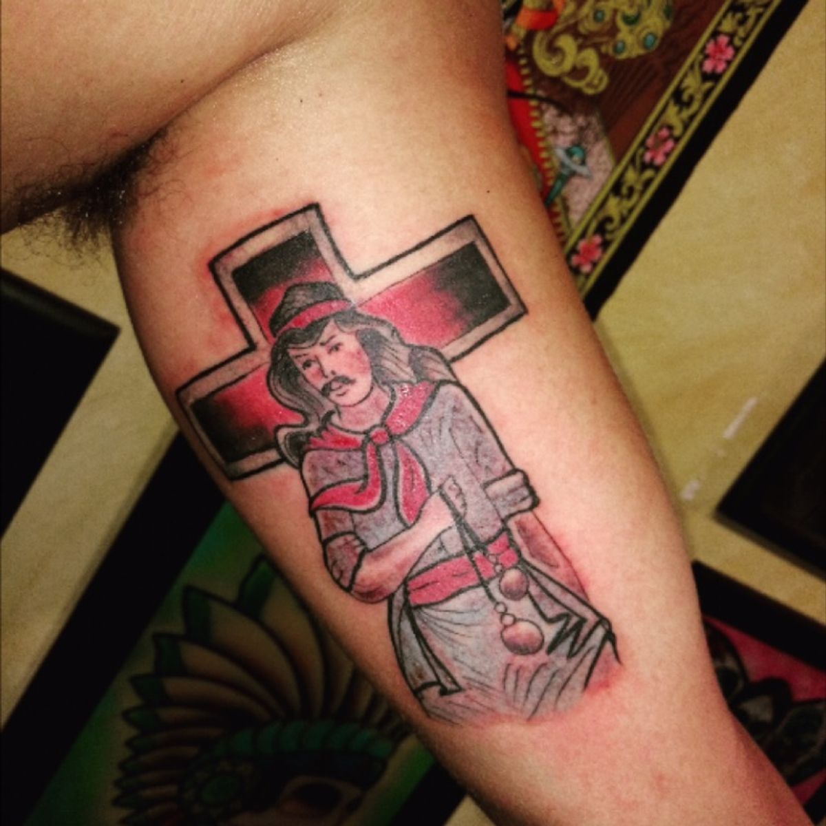 Tattoo uploaded by Walter Gandini • Tattoo Gauchito gil • Tattoodo