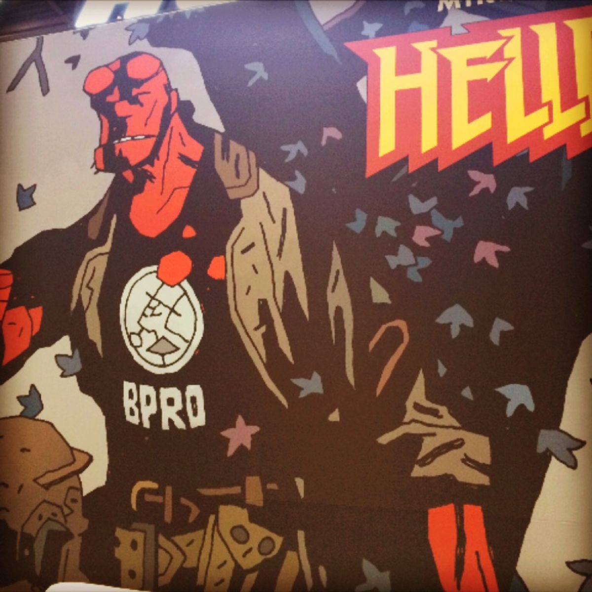 Tattoo uploaded by Jorge Solis • Hellboy artwork/billboard • Tattoodo