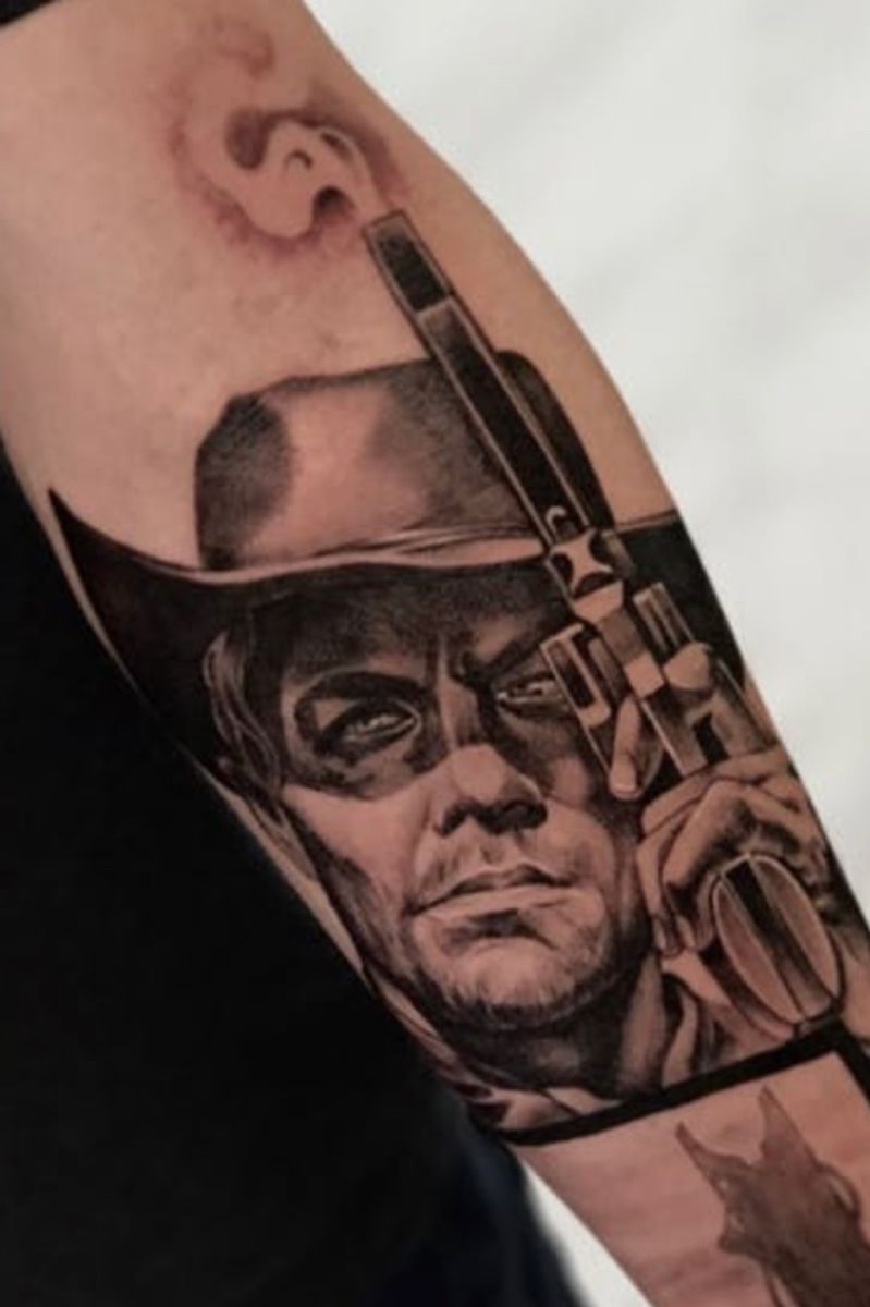 Tattoo uploaded by jameshowe777 • Gunslinger • Tattoodo