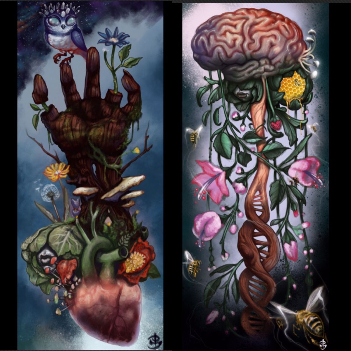 Tattoo uploaded by Picasso Dular • Natures way a series of digital ...