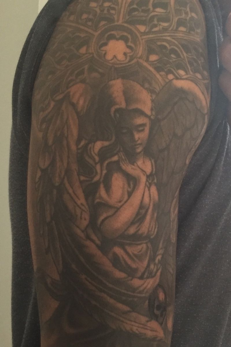Tattoo uploaded by Sankoum Sakho • Angel • Tattoodo