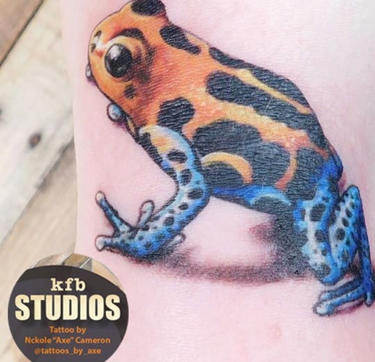 Tattoo uploaded by KFB Studios • Poison Dart From by Nickole “Axe ...