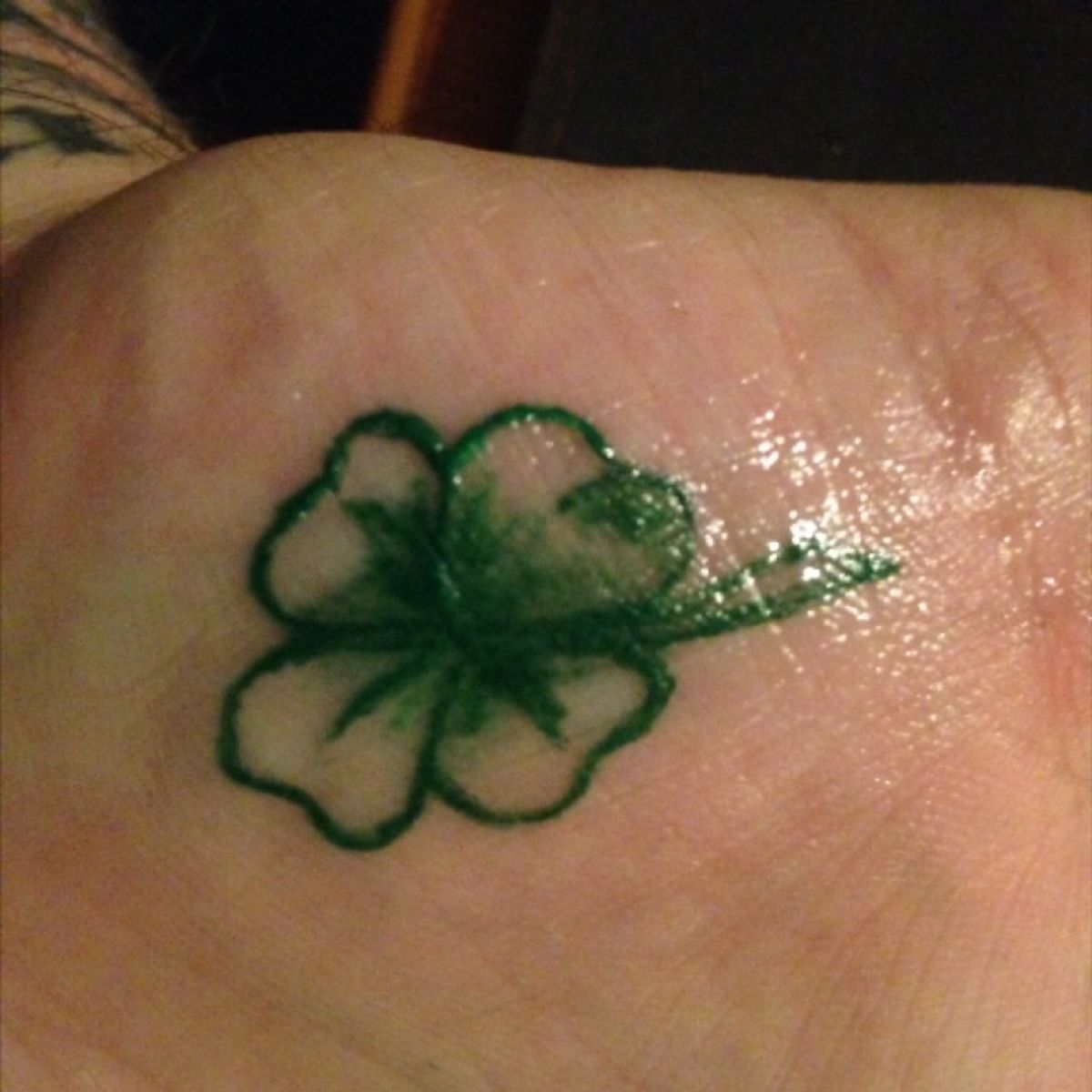 Tattoo uploaded by Alan Stobbs • Try and bring me luck • Tattoodo