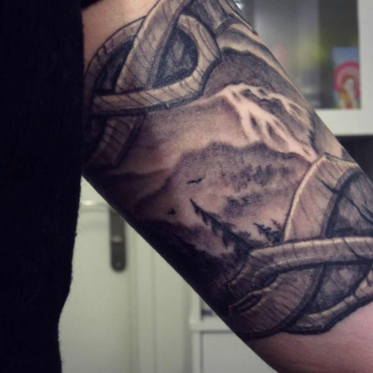 Tattoo uploaded by Nidhogg Tattoo Studio • A different view of the ...