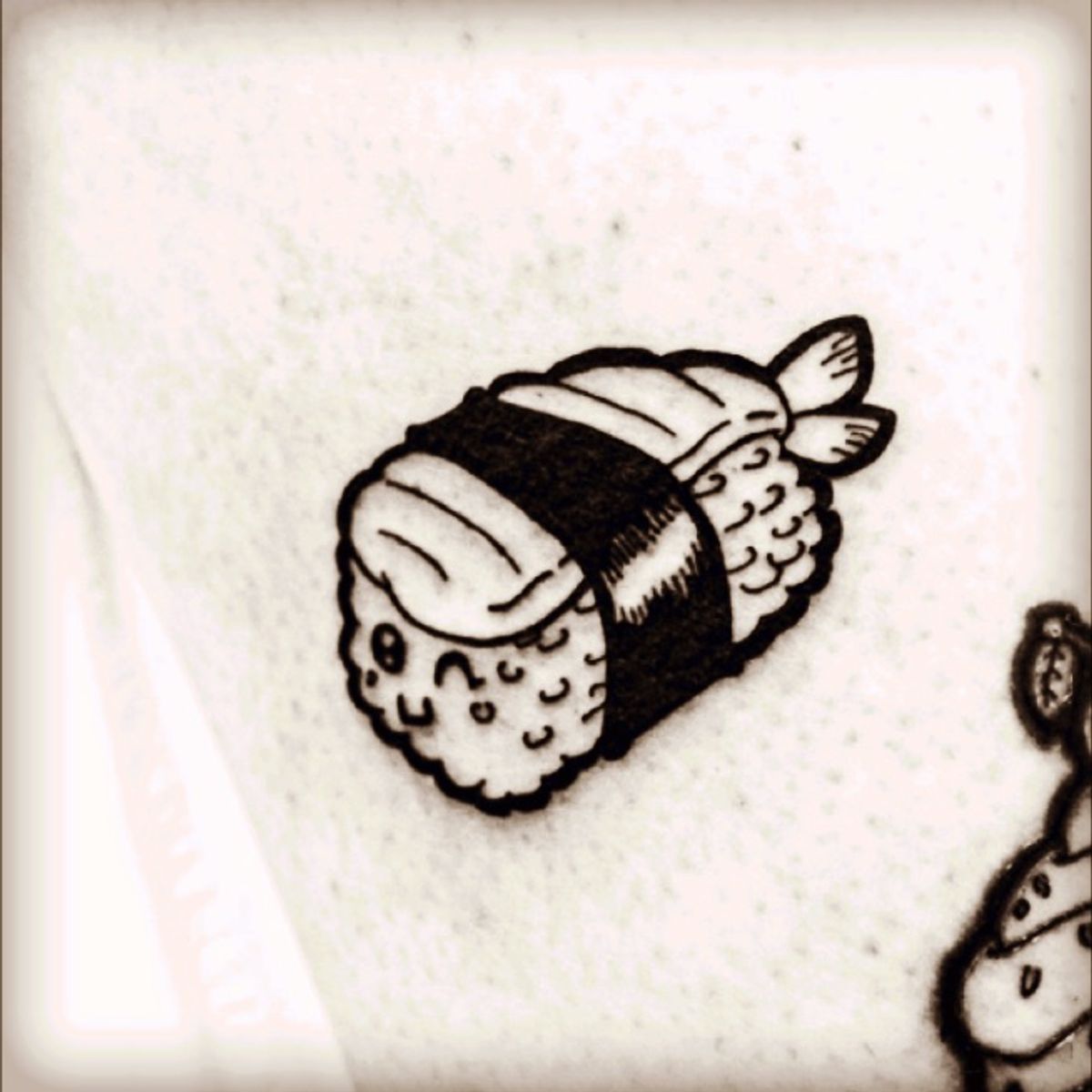 Tattoo uploaded by Franck MORY • #sushi #sushitattoo #manga # ...
