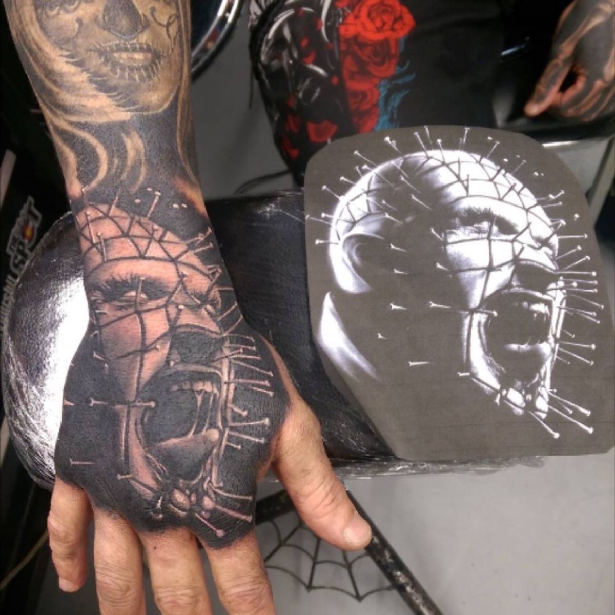Tattoo uploaded by Tommy Montoya • #pinhead #hellraiser #blackandgrey ...