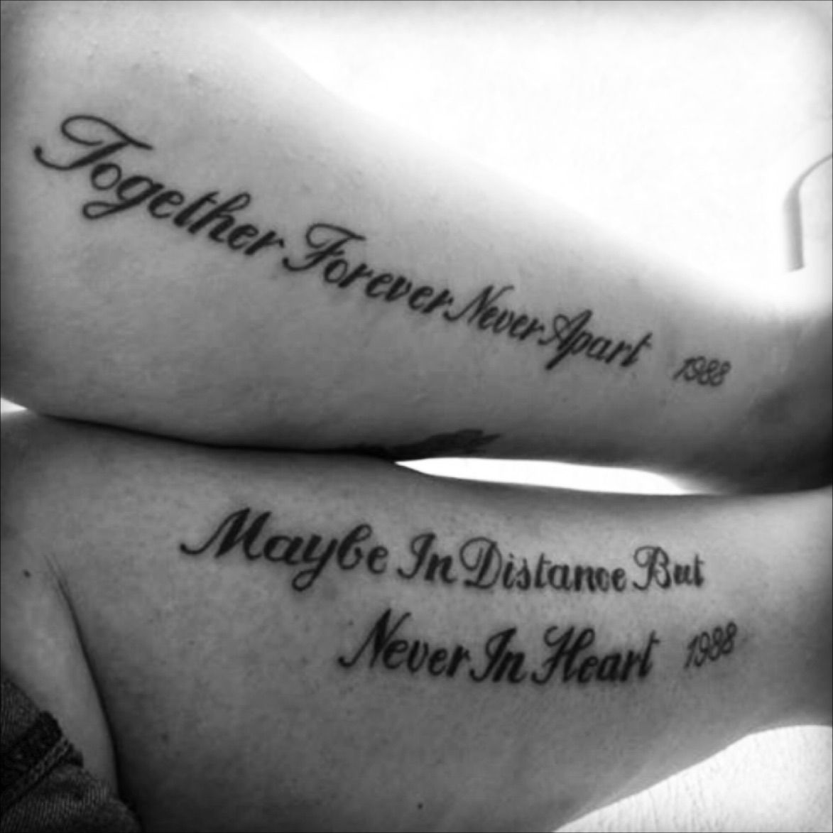 Together Forever Never Apart Quotes