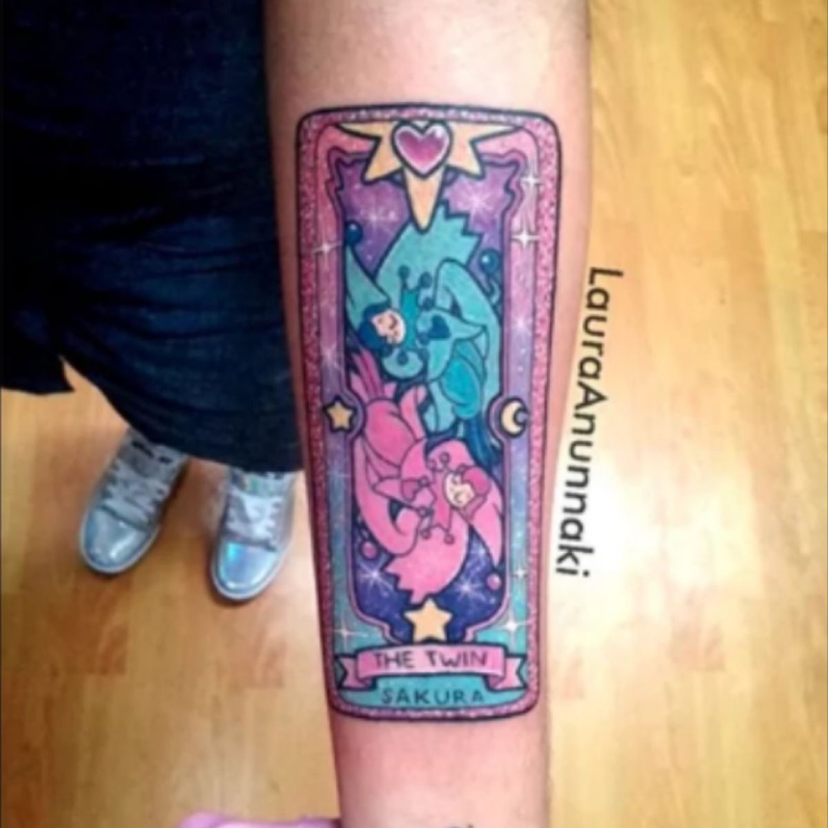 Tattoo uploaded by Katie • The Twin clow card tattoo #Clow #cardcaptors ...