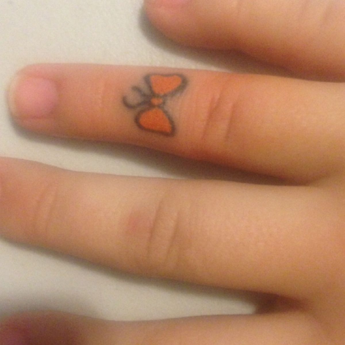 Tattoo uploaded by Raquel Lopes • Bow in memory of my grandfather by ...