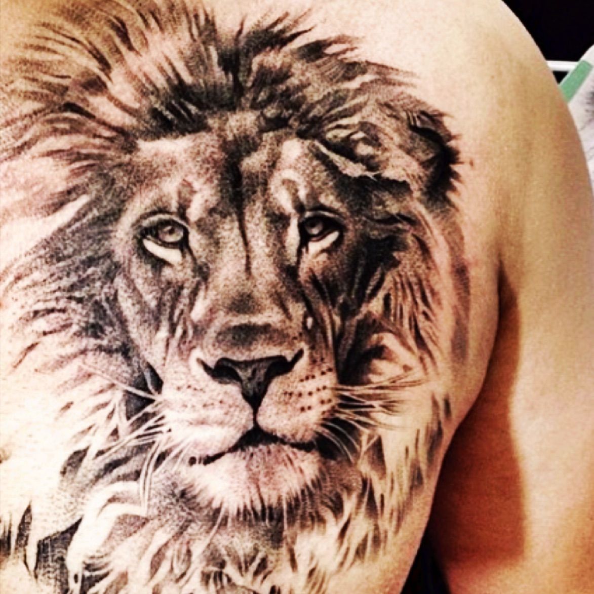 Leo Tattoo Chest