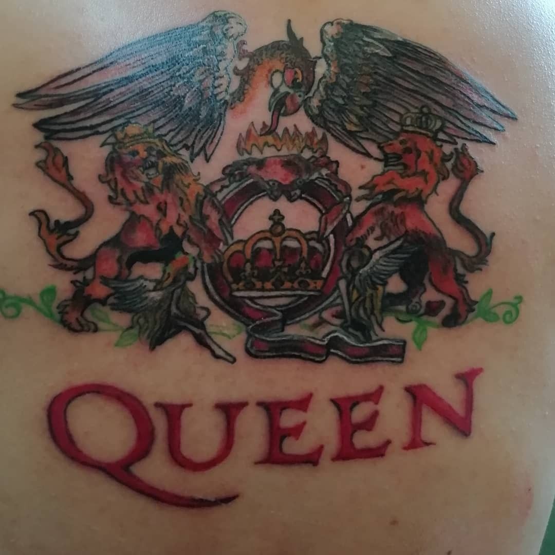 Queen Crest Tattoo
